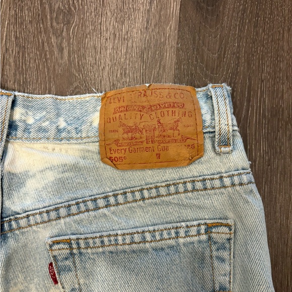 Levi's | Shorts | Vintage Levis 55 Cut Off Denim Shorts Upcycled By The ...